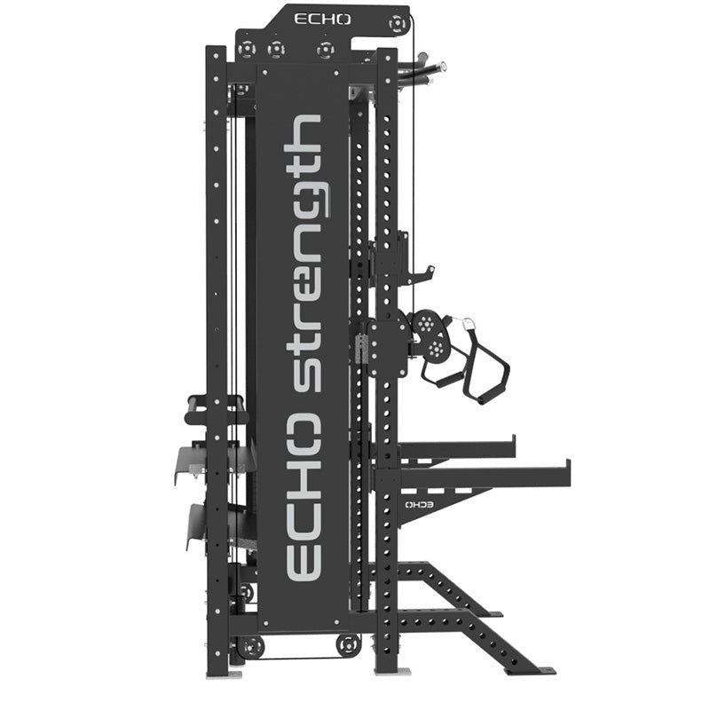 Echo Strength - Half Rack Functional Trainer Combo with Storage PICK U ...